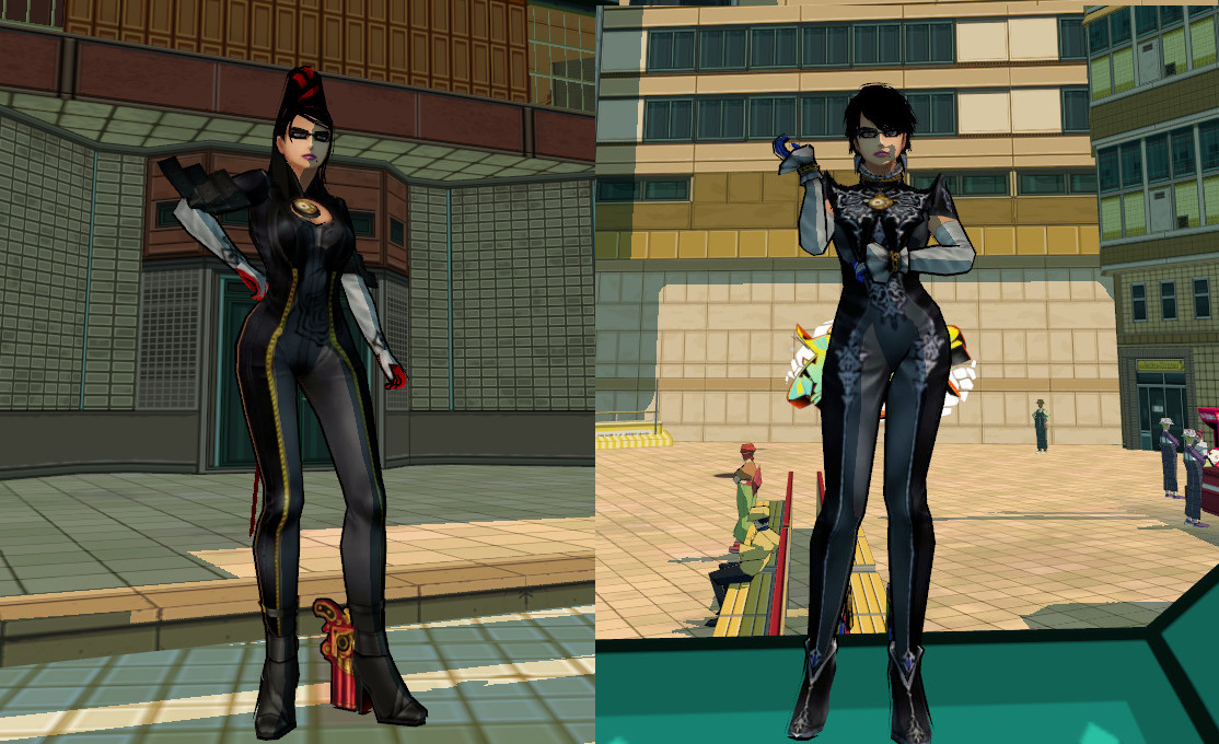Bayonetta (1 & 2 Outfits) Mod for Bomb Rush Cyberfunk | BRC Mods