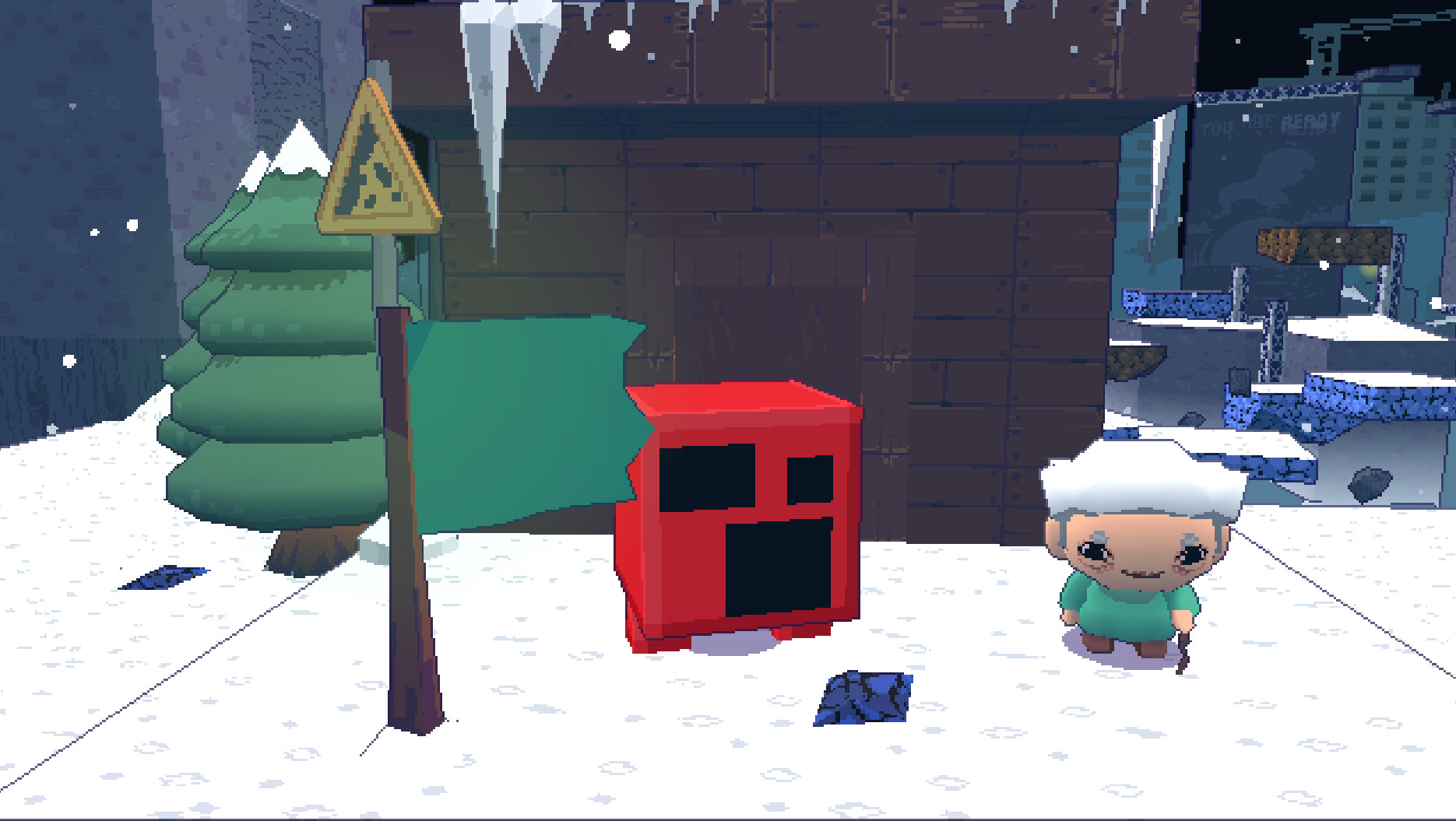 ogmo skin Mod for Celeste 64: Fragments of the Mountain | Celeste 64 Mods