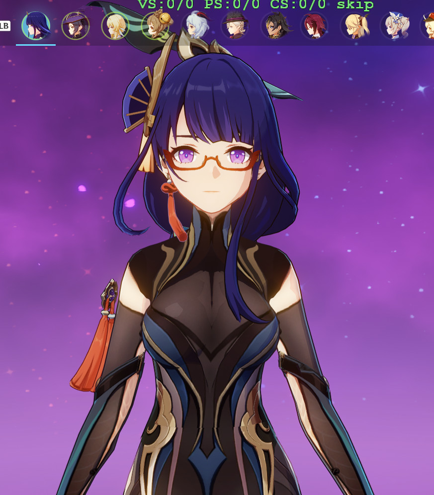 Raiden as Xianyun. Mod for Genshin Impact | GI Mods