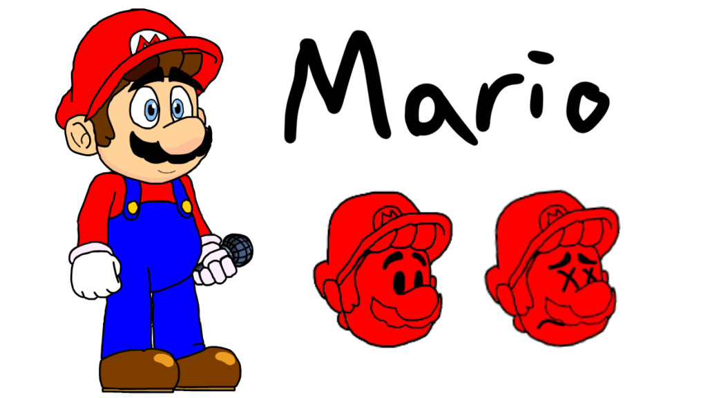 Sonic and Amy Squad Sprites Plus Mario Mod for Friday Night Funkin ...