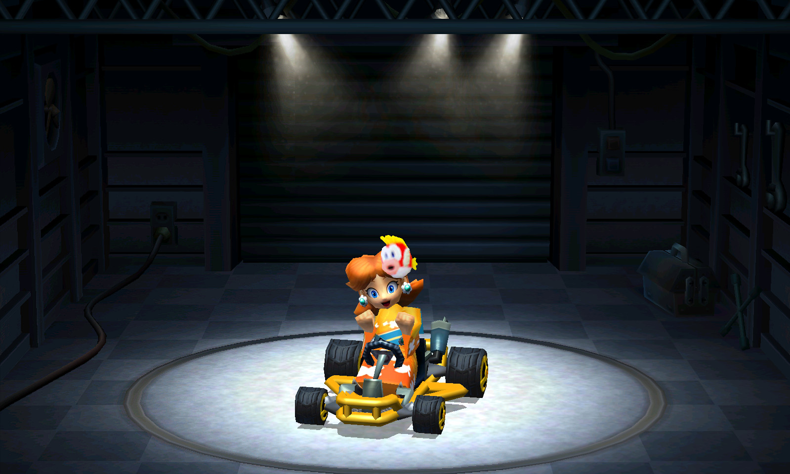 Daisy (Yukata) Mod for Mario Kart 7 | MK7 Mods