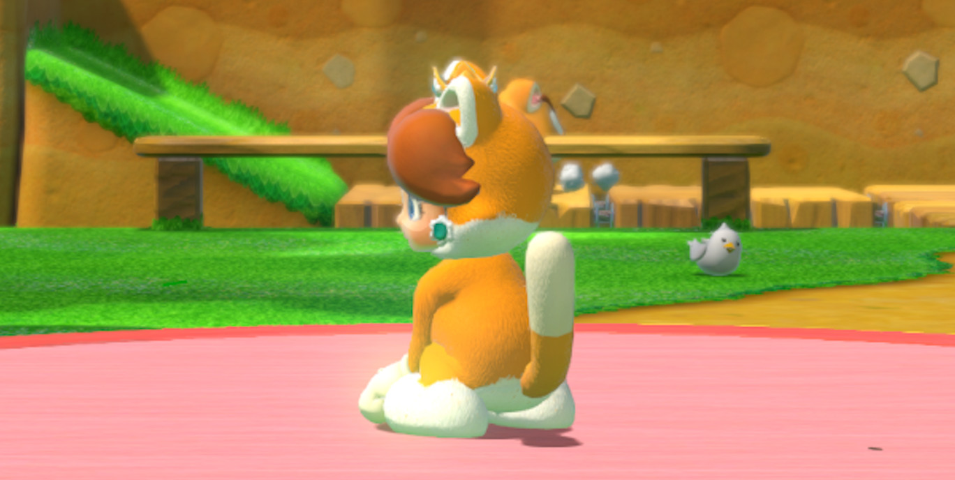 Orange Cat Daisy Mod for Super Mario 3D World + Bowser's Fury | SM3DW ...