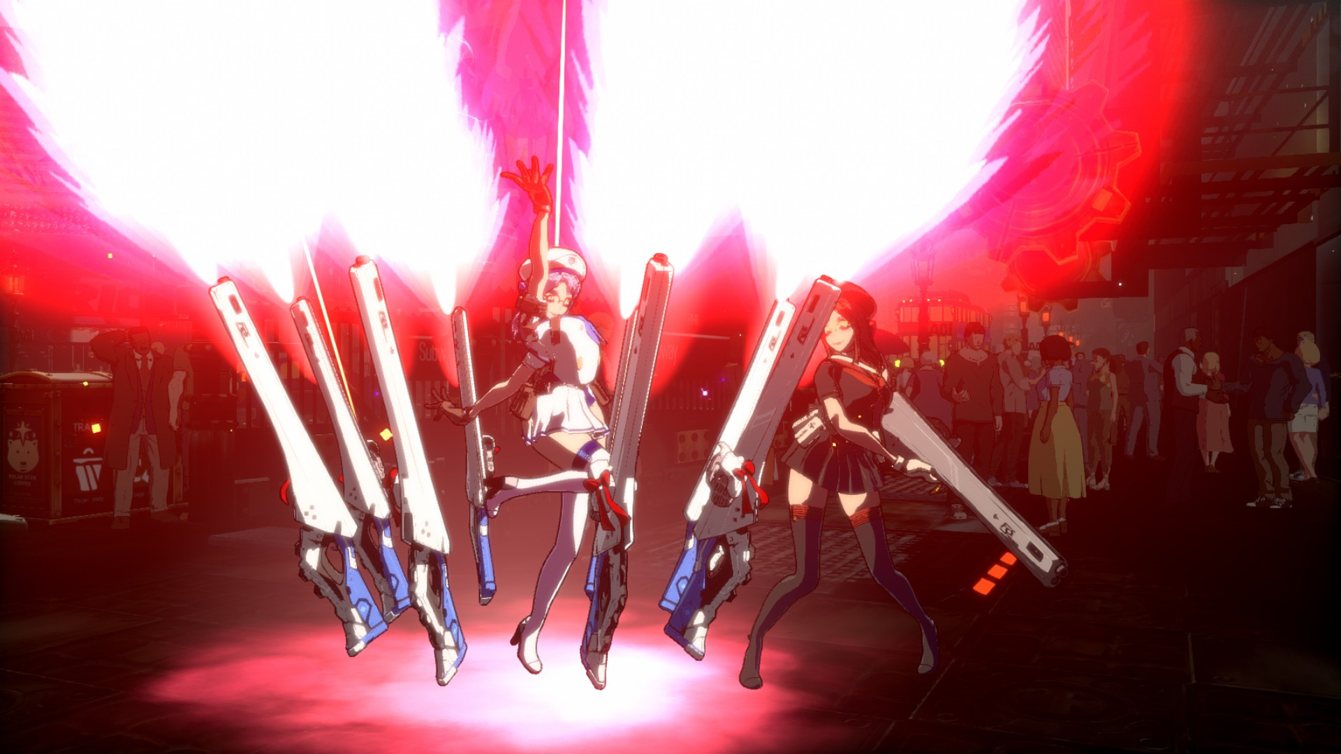 Neon (Goddess of Victory Nikke) Elphelt Mod for GUILTY GEAR -STRIVE ...