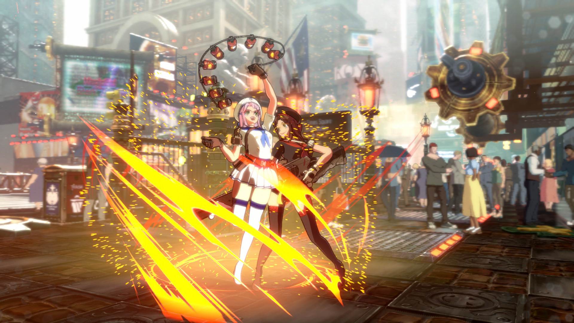 Neon (Goddess of Victory Nikke) Elphelt Mod for GUILTY GEAR -STRIVE ...