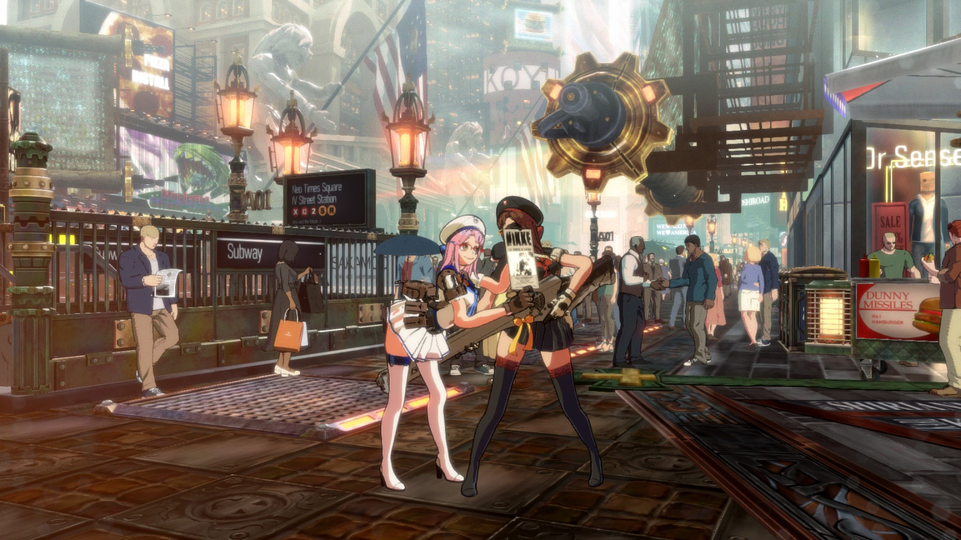 Neon (Goddess of Victory Nikke) Elphelt Mod for GUILTY GEAR -STRIVE ...