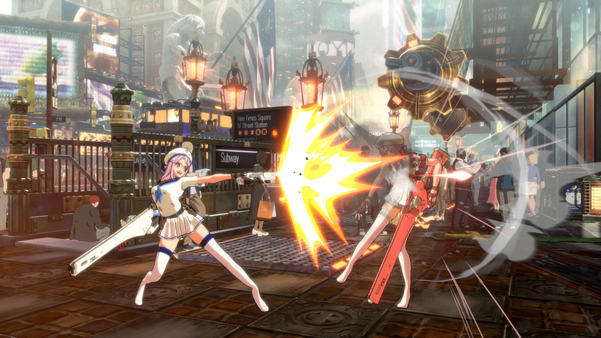 Neon (Goddess of Victory Nikke) Elphelt Mod for GUILTY GEAR -STRIVE ...