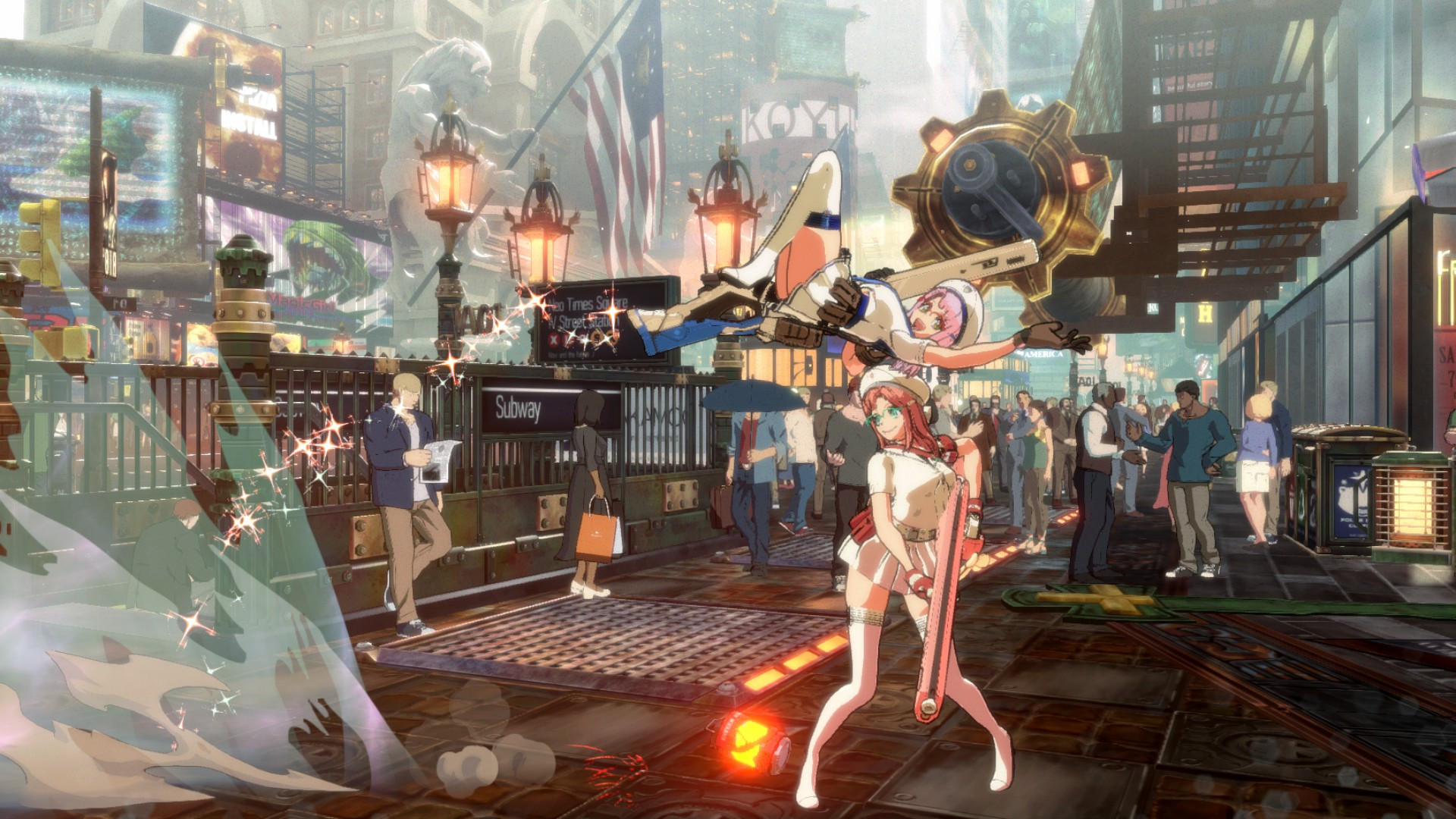 Neon (Goddess of Victory Nikke) Elphelt Mod for GUILTY GEAR -STRIVE ...