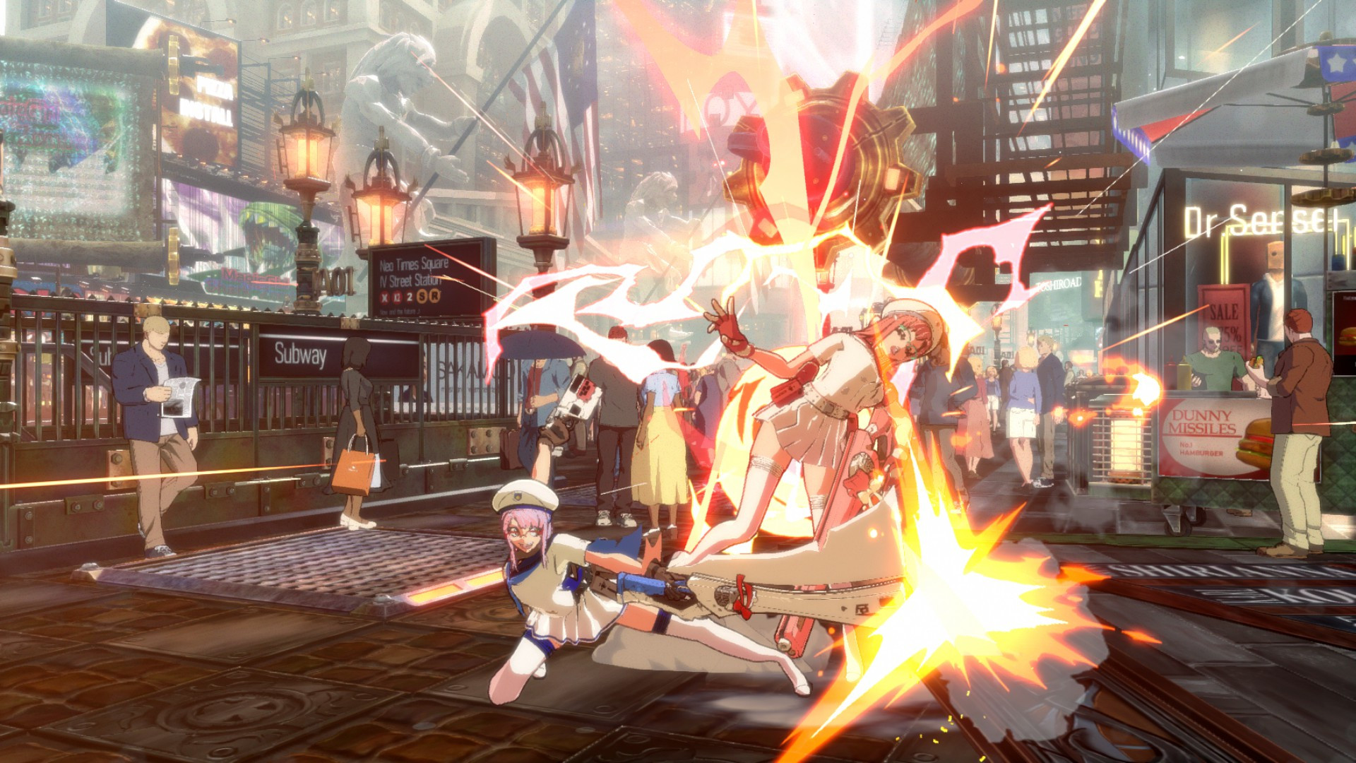 Neon (Goddess of Victory Nikke) Elphelt Mod for GUILTY GEAR -STRIVE ...