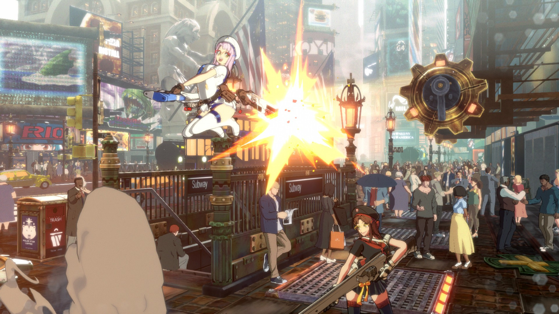 Neon (Goddess of Victory Nikke) Elphelt Mod for GUILTY GEAR -STRIVE ...