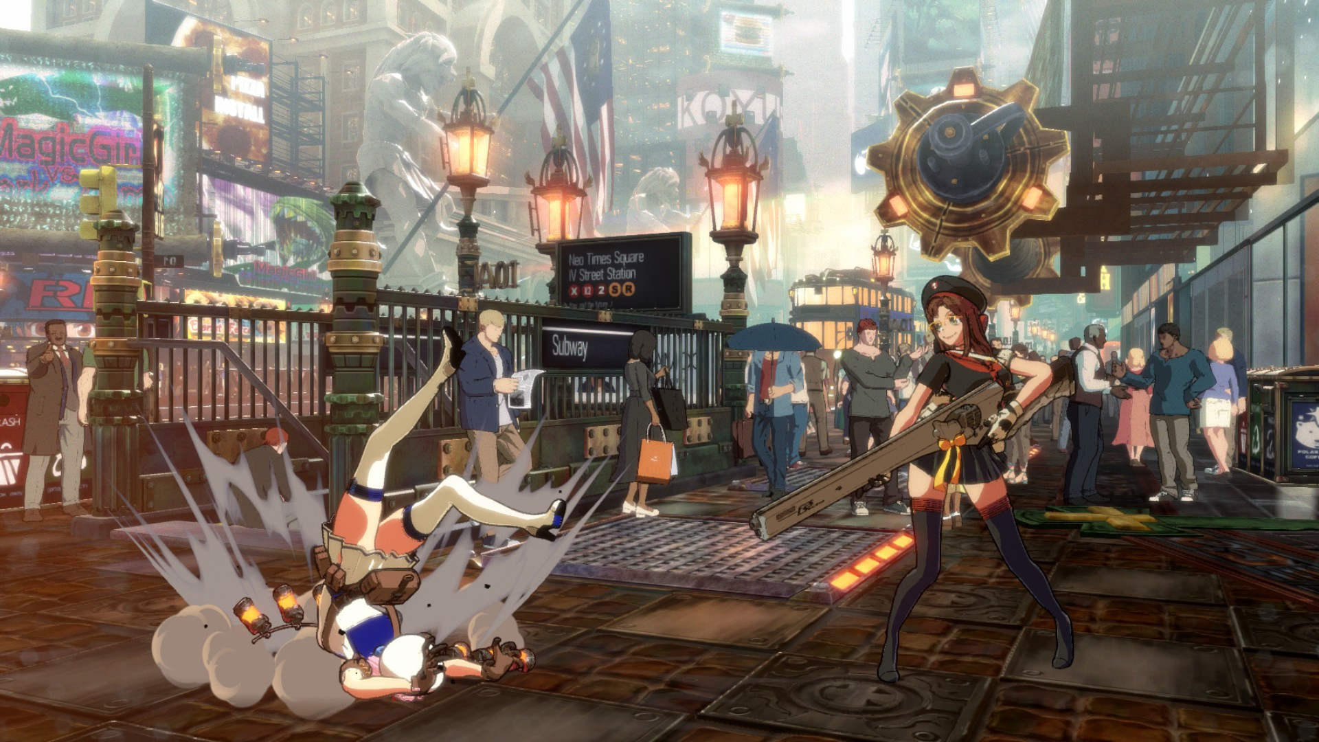 Neon (Goddess of Victory Nikke) Elphelt Mod for GUILTY GEAR -STRIVE ...