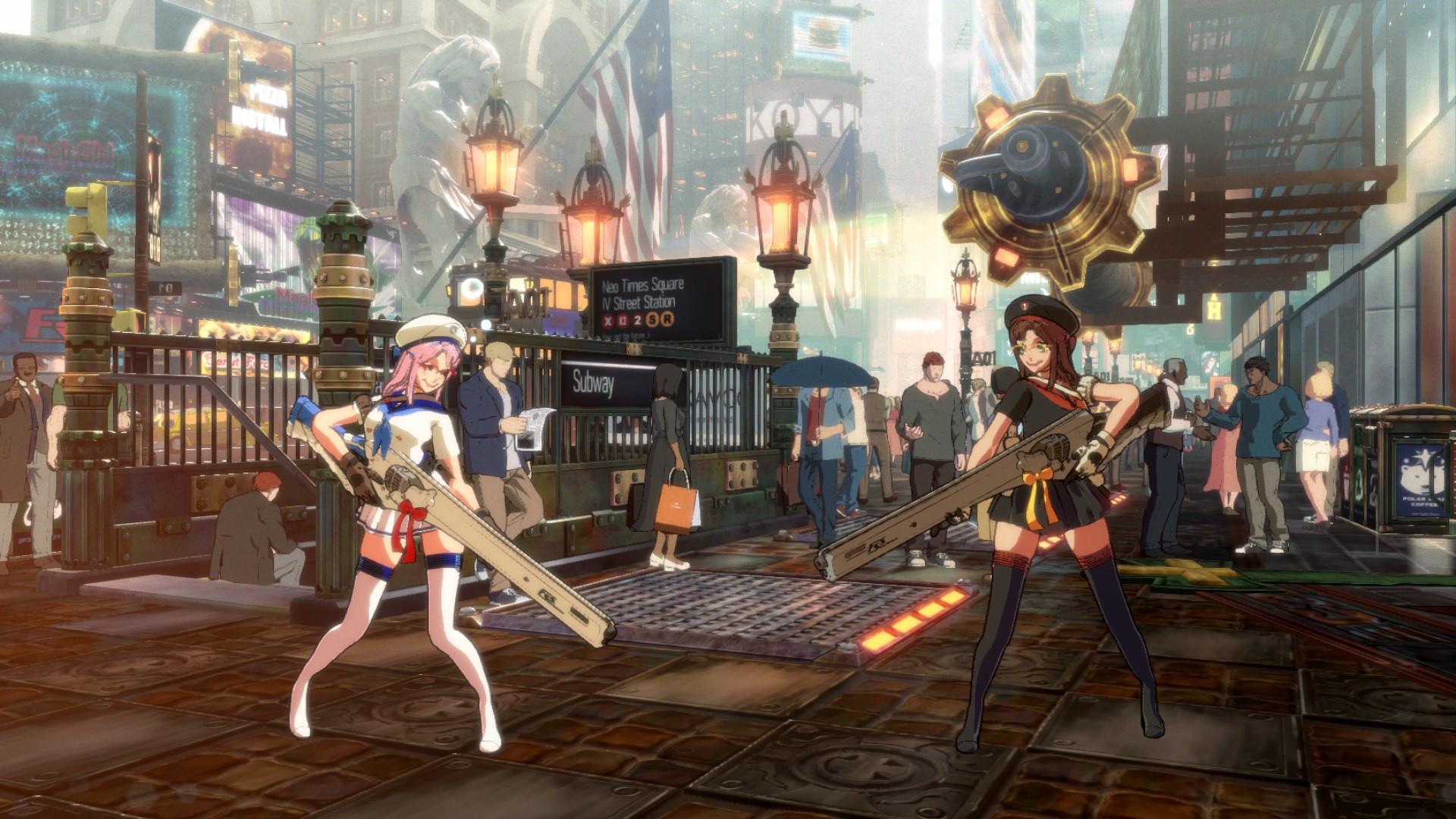 Neon (Goddess of Victory Nikke) Elphelt Mod for GUILTY GEAR -STRIVE ...