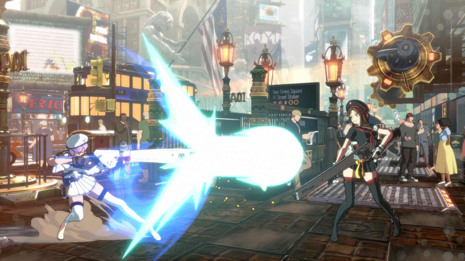 Neon (Goddess of Victory Nikke) Elphelt Mod for GUILTY GEAR -STRIVE ...