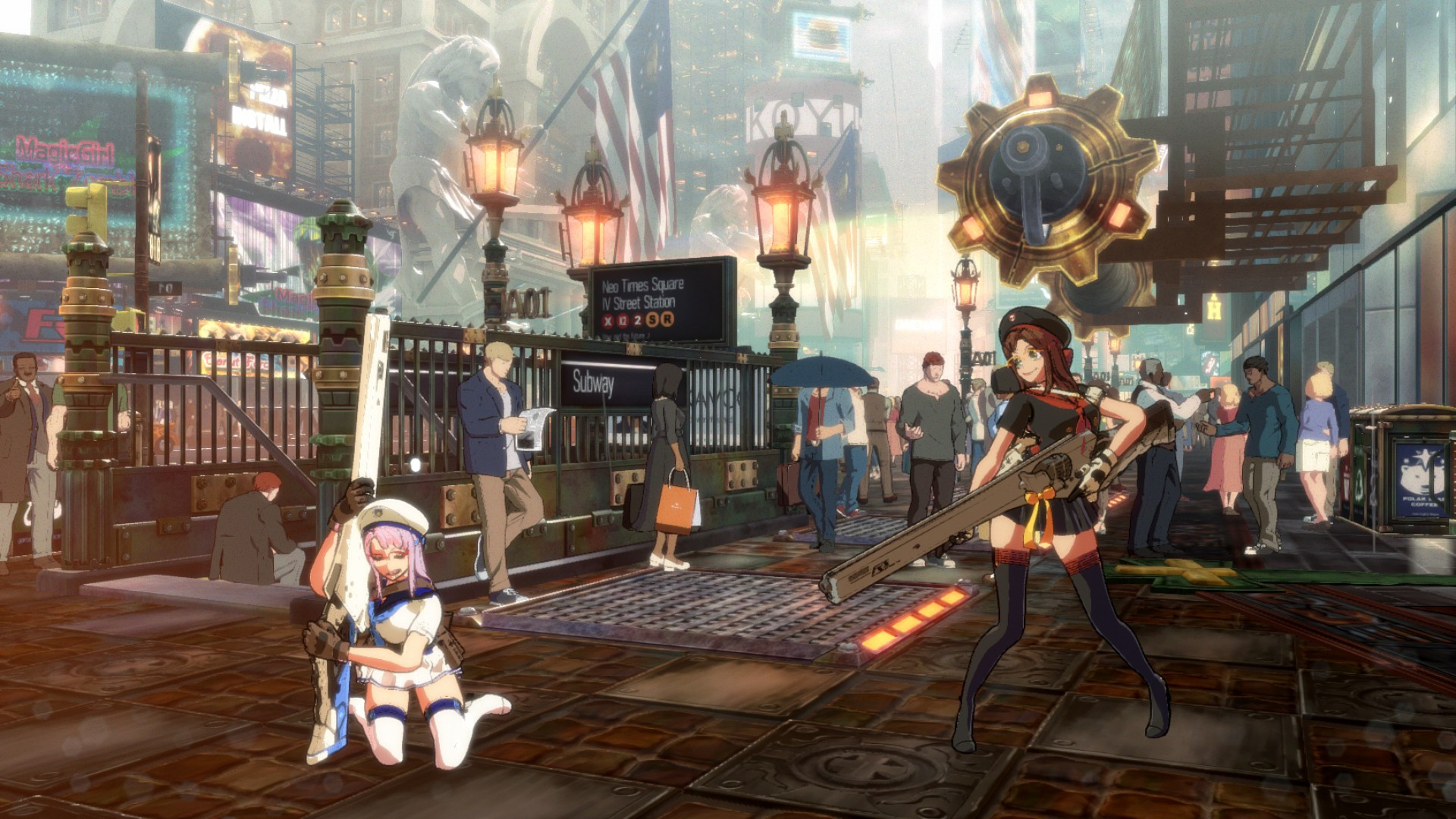 Neon (Goddess of Victory Nikke) Elphelt Mod for GUILTY GEAR -STRIVE ...