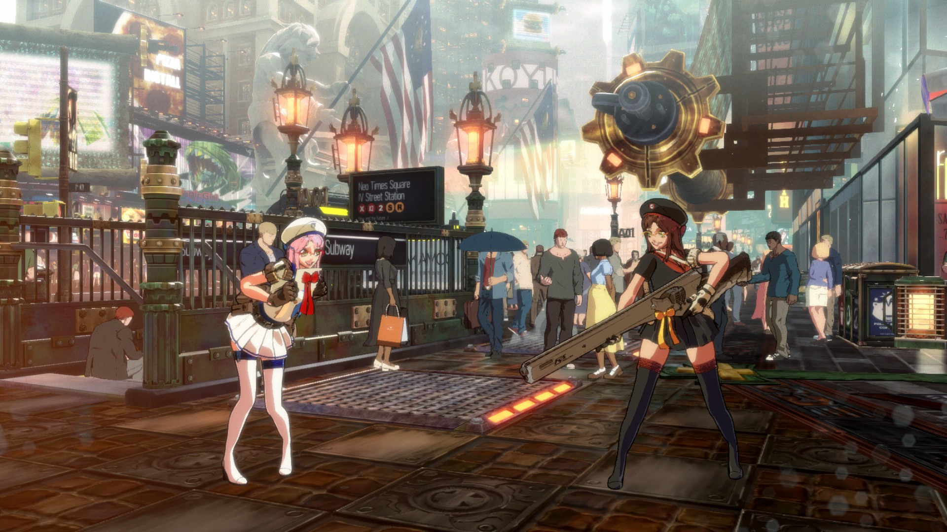 Neon (Goddess of Victory Nikke) Elphelt Mod for GUILTY GEAR -STRIVE ...