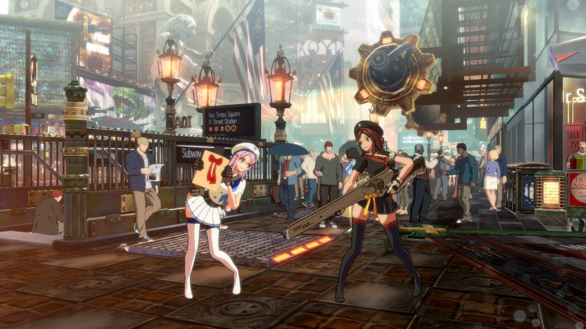 Neon (Goddess of Victory Nikke) Elphelt Mod for GUILTY GEAR -STRIVE ...