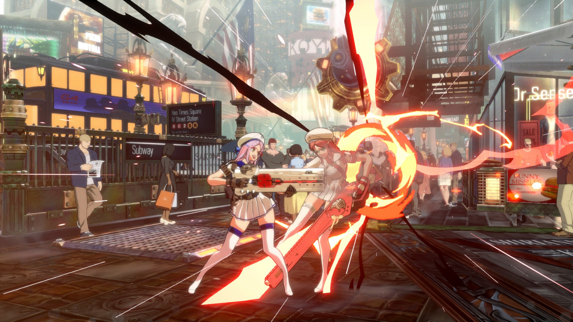 Neon (Goddess of Victory Nikke) Elphelt Mod for GUILTY GEAR -STRIVE ...