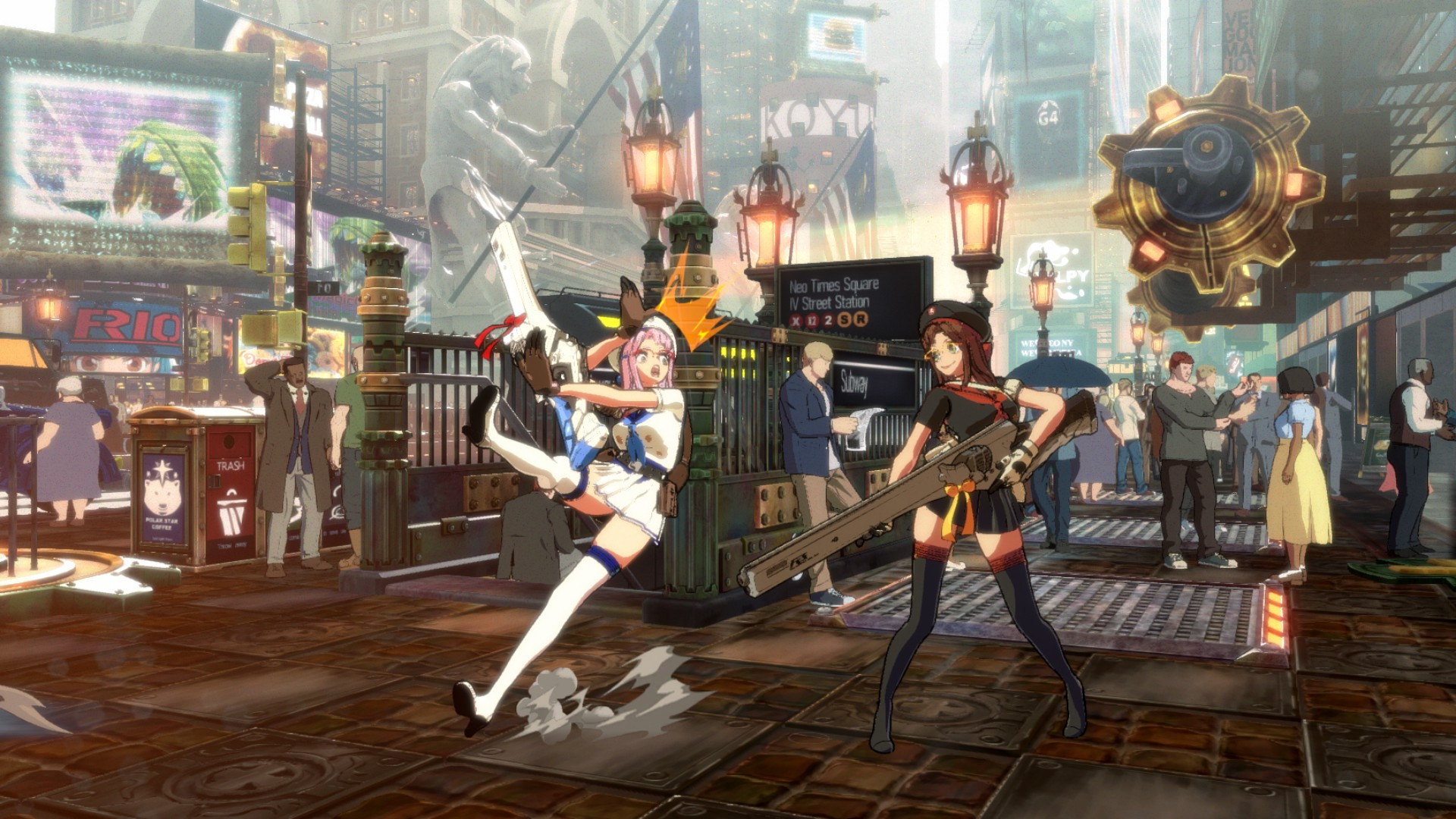 Neon (Goddess of Victory Nikke) Elphelt Mod for GUILTY GEAR -STRIVE ...