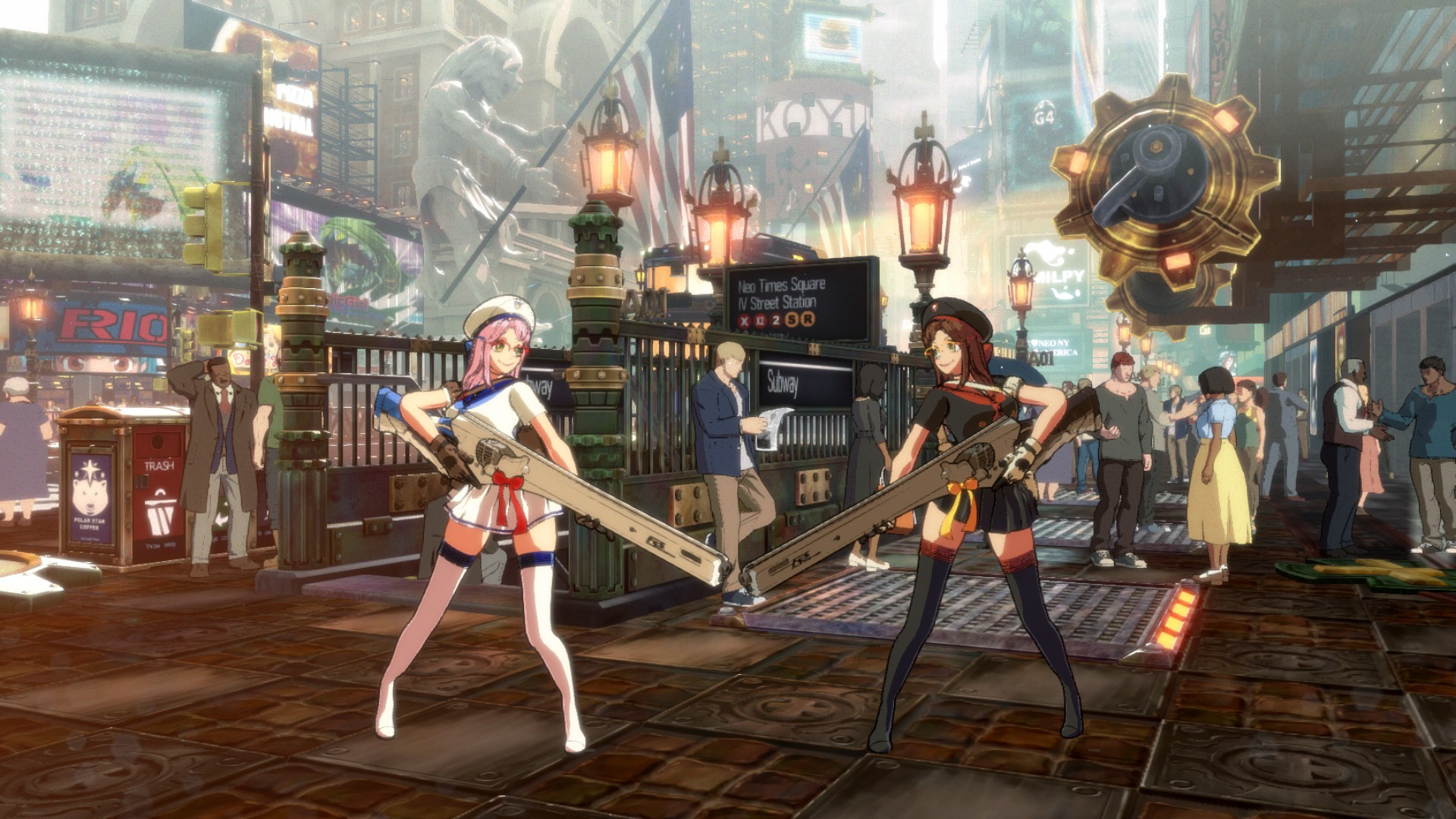 Neon (Goddess of Victory Nikke) Elphelt Mod for GUILTY GEAR -STRIVE ...