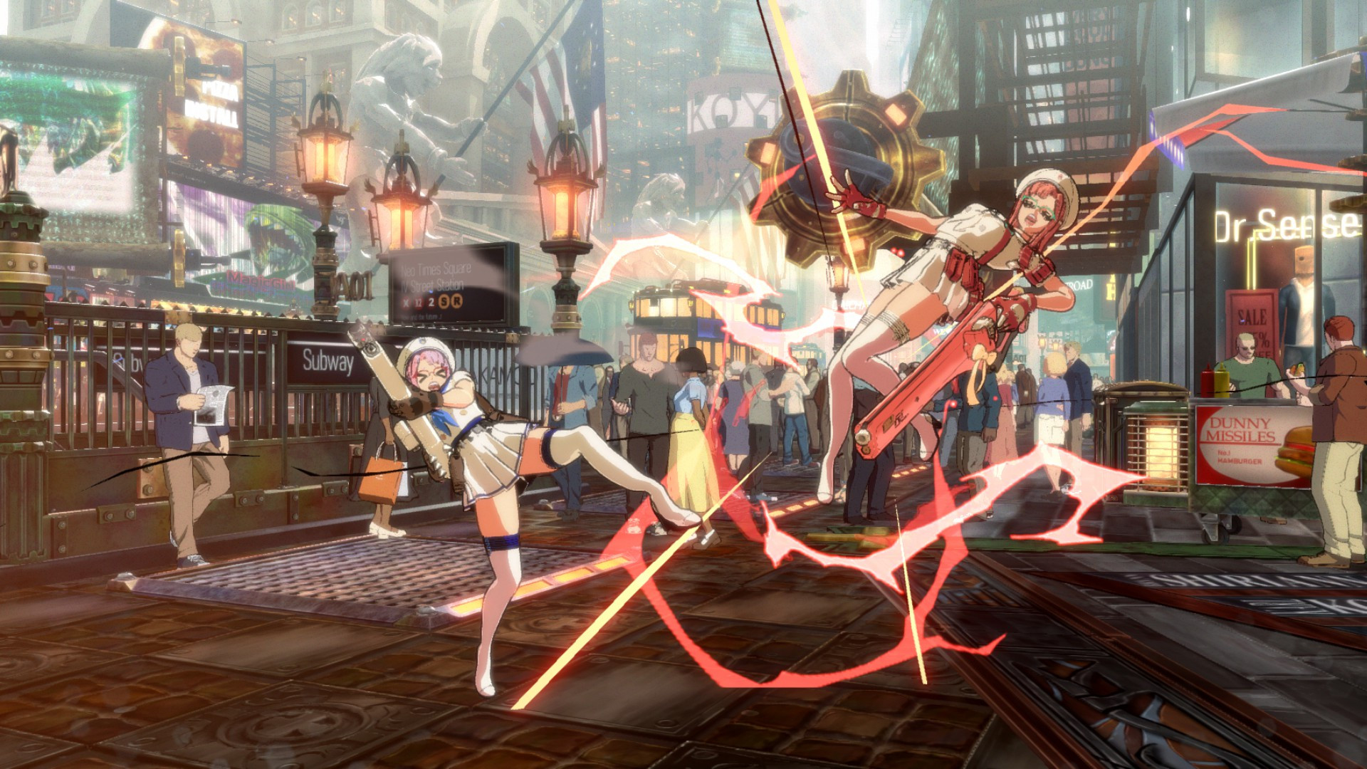 Neon (Goddess of Victory Nikke) Elphelt Mod for GUILTY GEAR -STRIVE ...