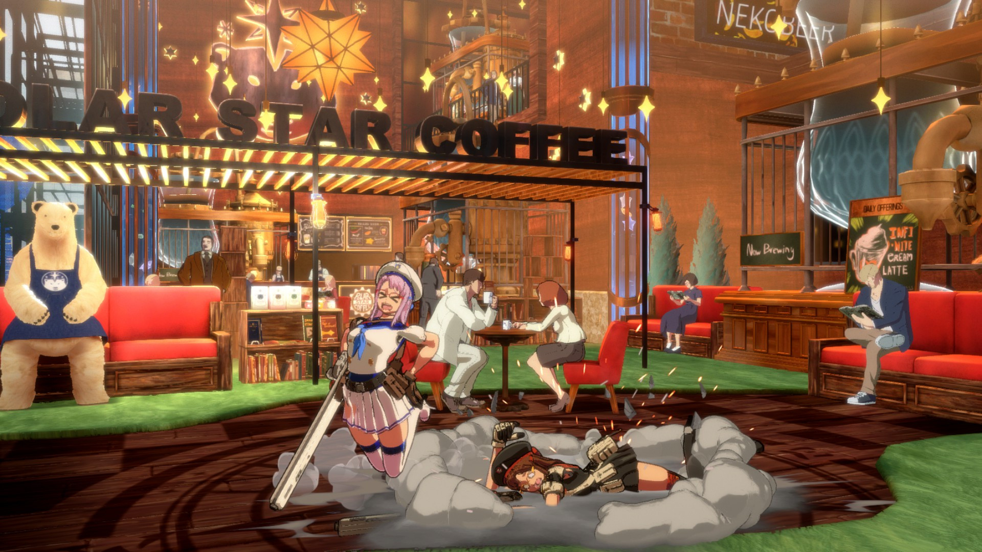 Neon (Goddess of Victory Nikke) Elphelt Mod for GUILTY GEAR -STRIVE ...