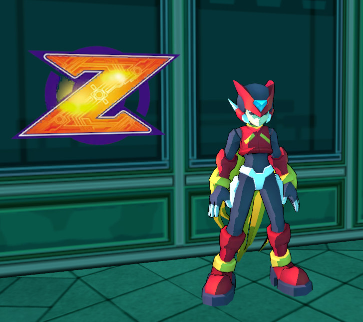 Zero (Mega Man Zero) Mod for Bomb Rush Cyberfunk | BRC Mods