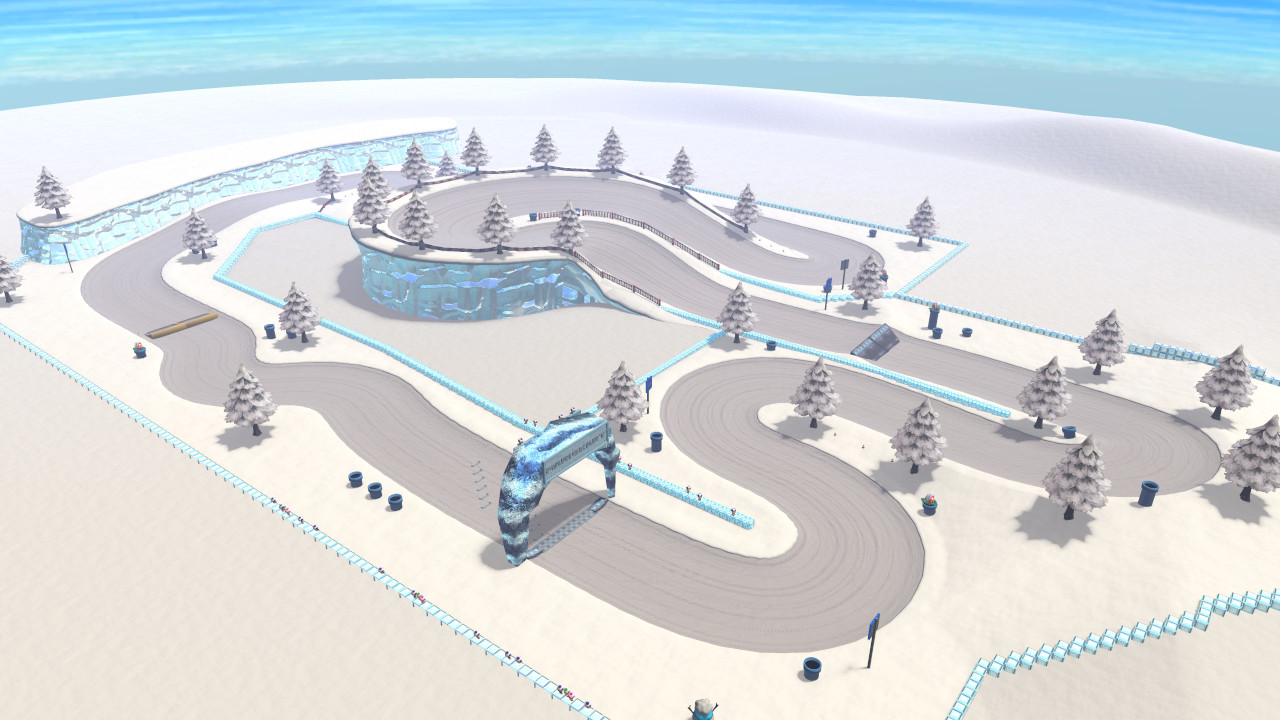 Snow Land! Mod for Mario Kart 8 Deluxe | MK8D Mods