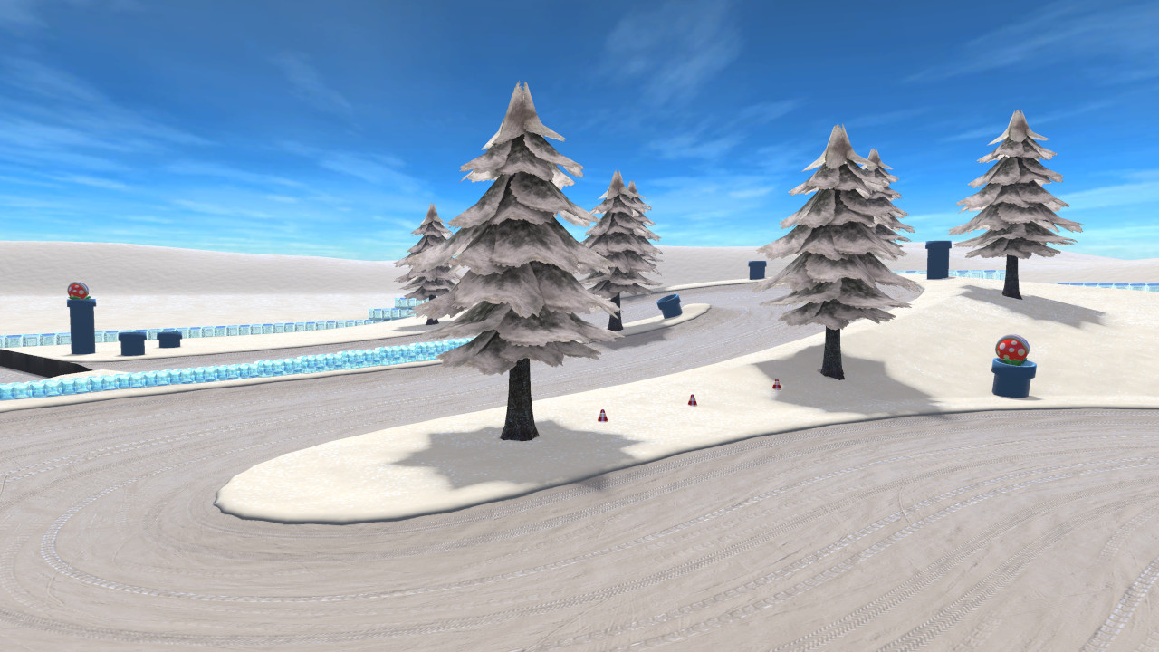 Snow Land! Mod for Mario Kart 8 Deluxe | MK8D Mods