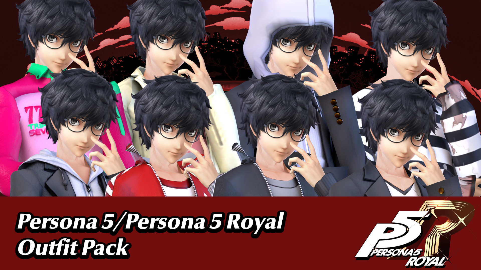 P5/P5R Outfit Pack Mod for Super Smash Bros. Ultimate | SSBU Mods
