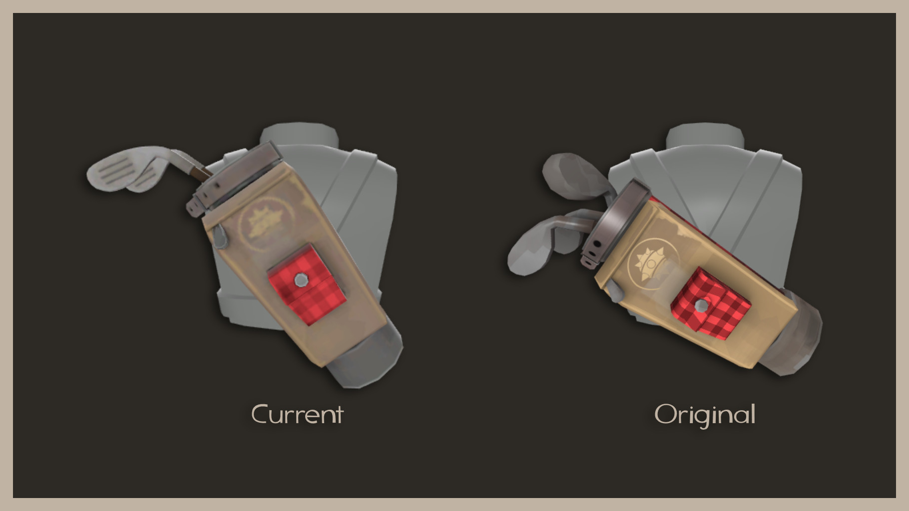Original Gaelic Golf Bag Model Mod for Team Fortress 2 | TF2 Mods