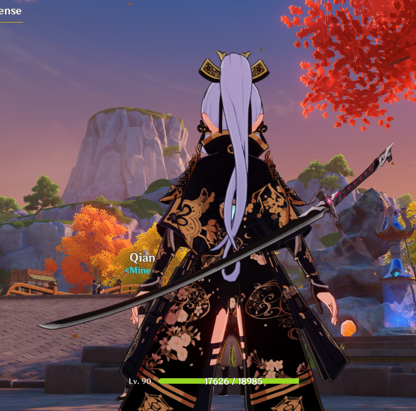 Acheron Blade Mod for Genshin Impact | GI Mods