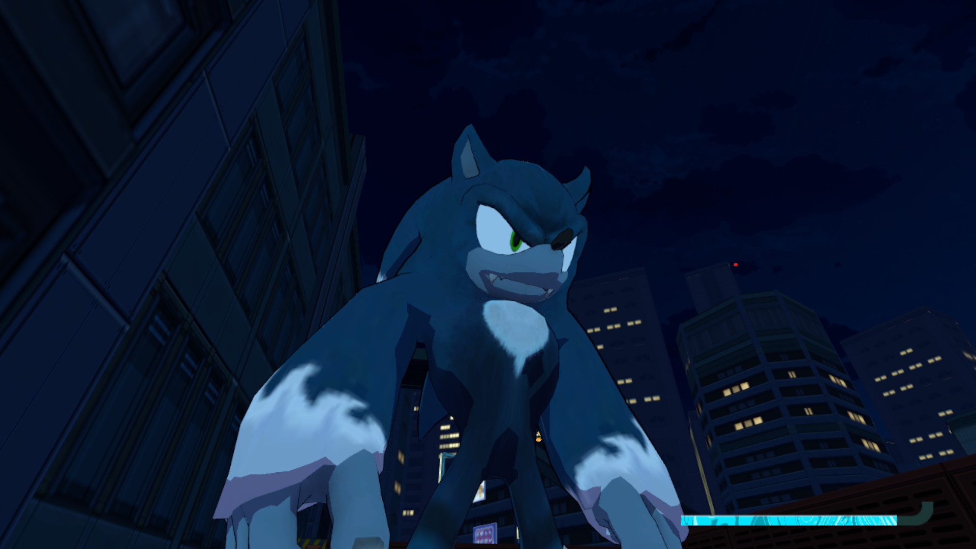 Sonic The Werehog (Sonic Unleashed) Mod for Bomb Rush Cyberfunk | BRC Mods
