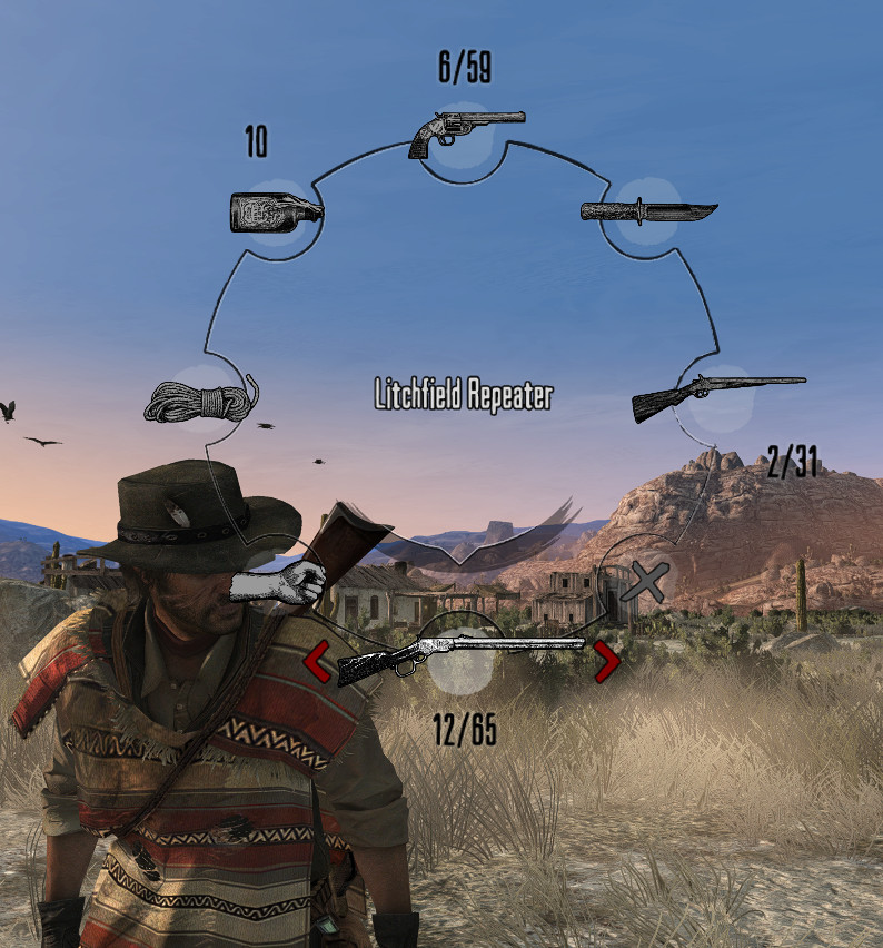 RDR2 Weapon Names Mod for Red Dead Redemption | RDR1 Mods