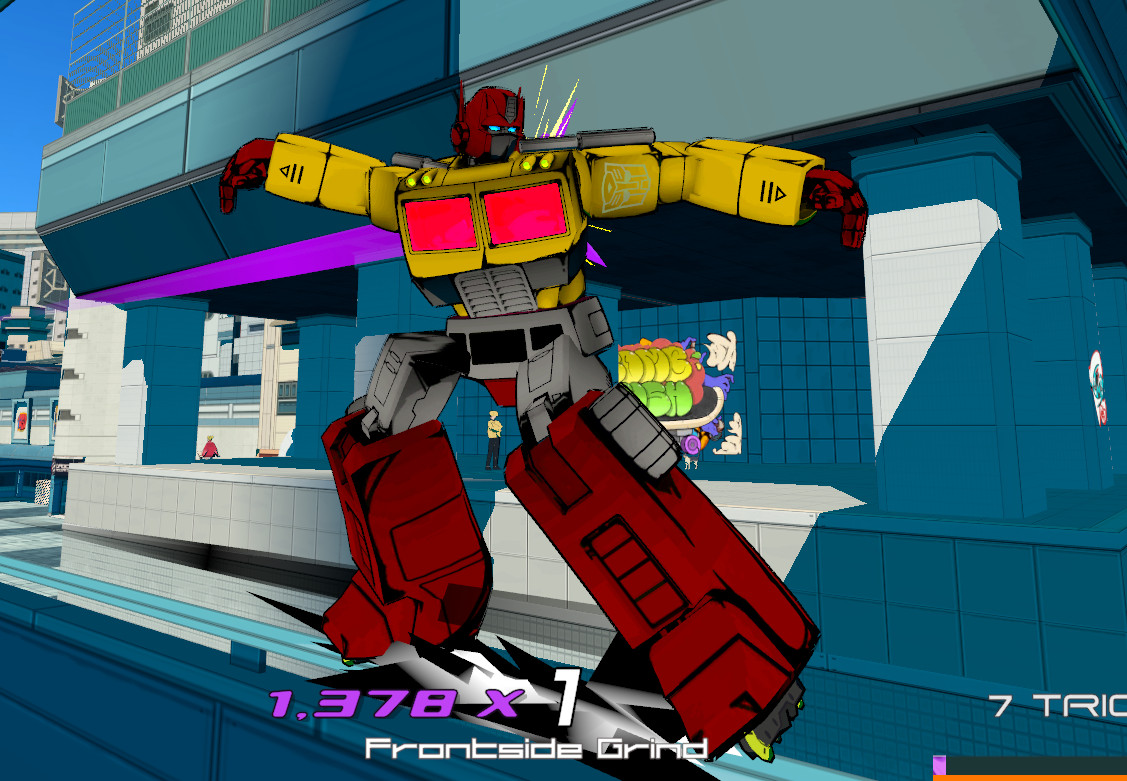 Definitive Optimus Prime Mod for Bomb Rush Cyberfunk | BRC Mods