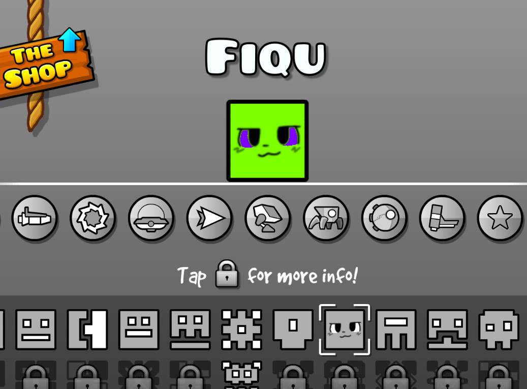 Boykisser cube Mod for Geometry Dash | GD Mods