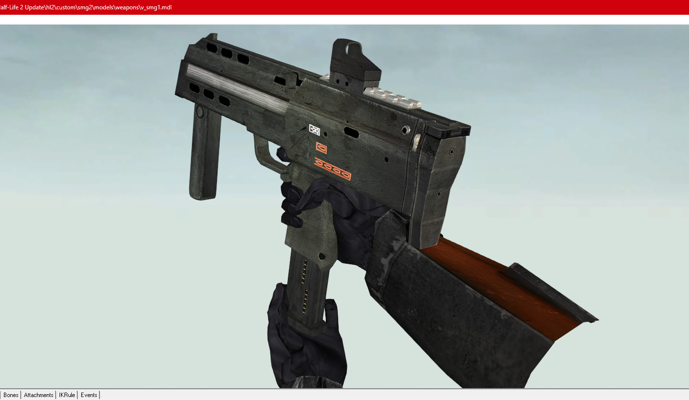 New old SMG2/MP7 Mod for Half-Life 2 | HL2 Mods