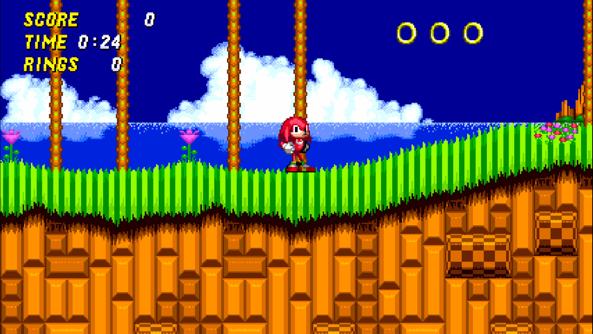 Fixed Sonic 2 Styled Knuckles Mod for Sonic The Hedgehog 2 Absolute ...