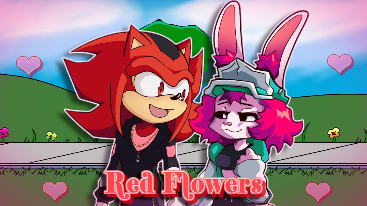 "Red Flowers" - An FNF Valentines Oneshot Mod for Friday Night Funkin ...