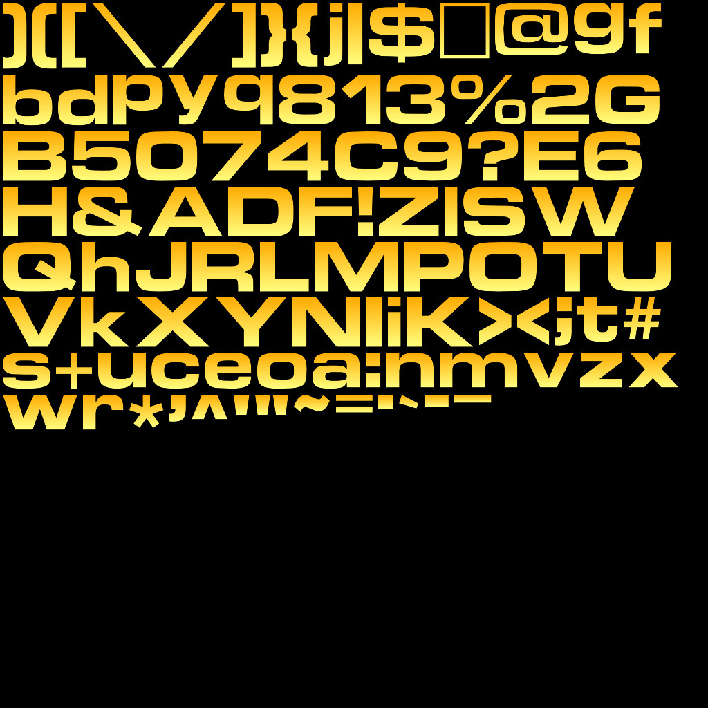 The GD Font Pack Mod for Geometry Dash | GD Mods