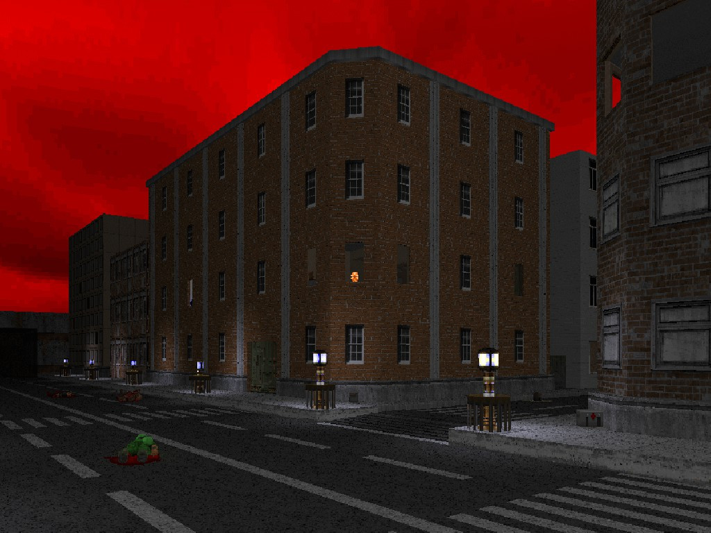[Boom] Another Doomed City District Mod for Doom II | Doom II Mods