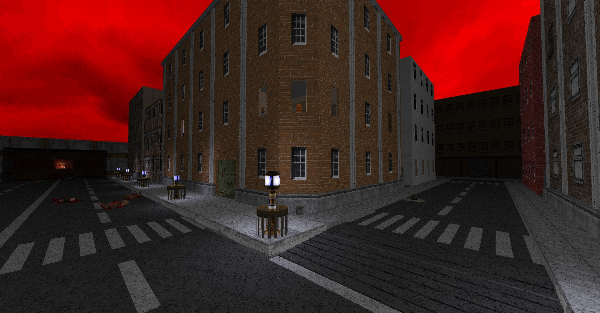 [Boom] Another Doomed City District Mod for Doom II | Doom II Mods
