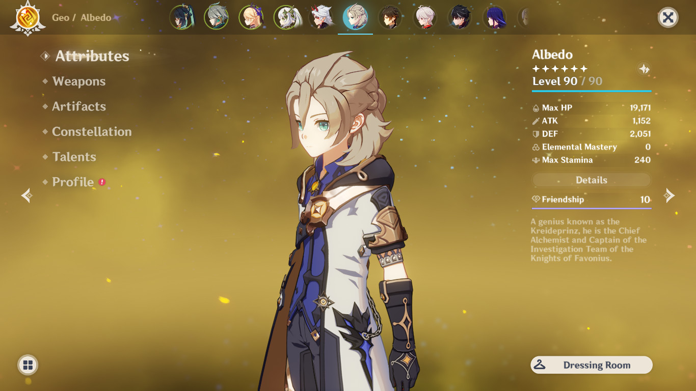 Fluffy Hair Albedo Mod for Genshin Impact | GI Mods