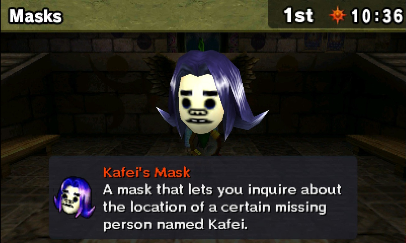 Gorillaz 2-D as Kafei Mask for Citra Mod for The Legend of Zelda ...