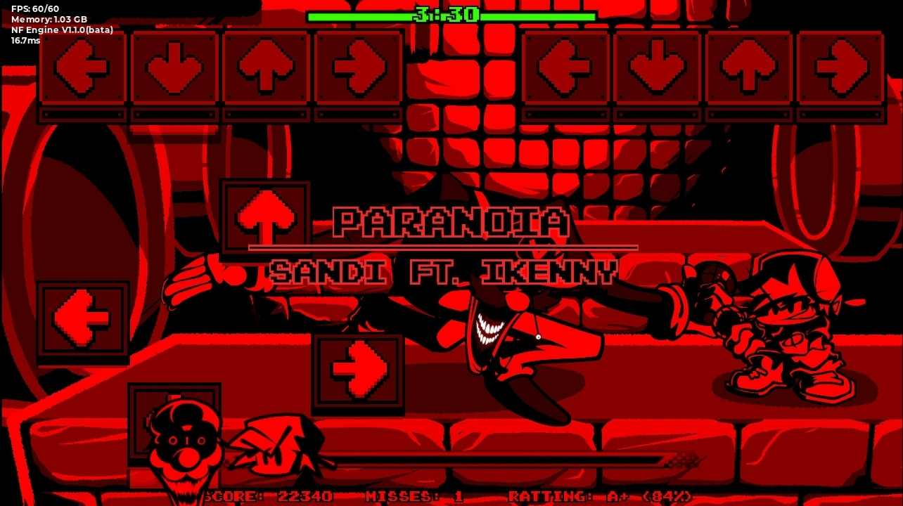 [SENSITIVE CONTENT] Mario's madness Port Mod for Friday Night Funkin' | FNF Mods