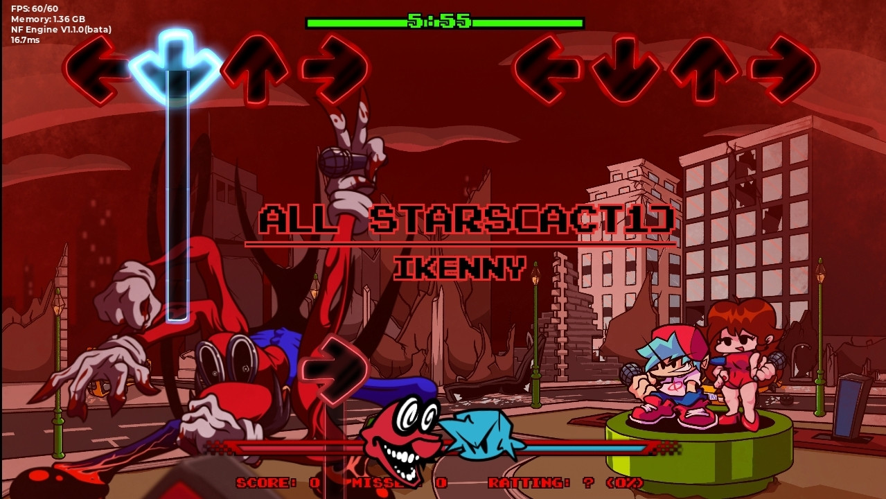 [SENSITIVE CONTENT] Mario's madness Port Mod for Friday Night Funkin' | FNF Mods