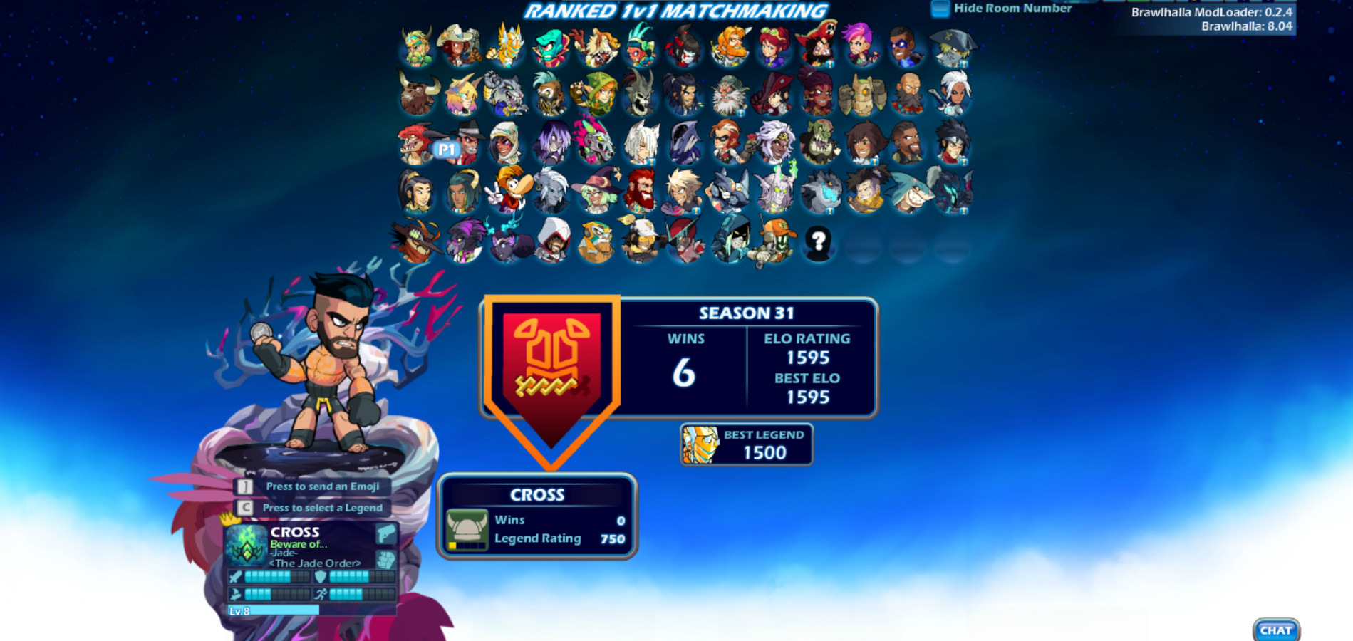 Simplistic Ranked Banners Mod for Brawlhalla | BHalla Mods