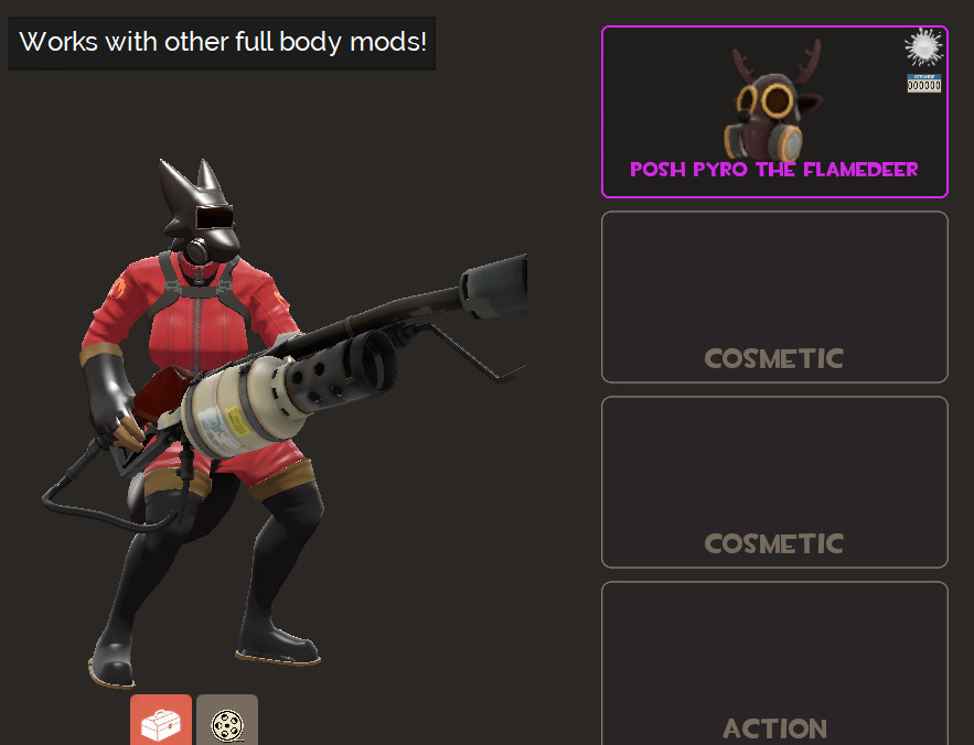 cute pyro sharkie (casual compatible) Mod for Team Fortress 2 | TF2 Mods