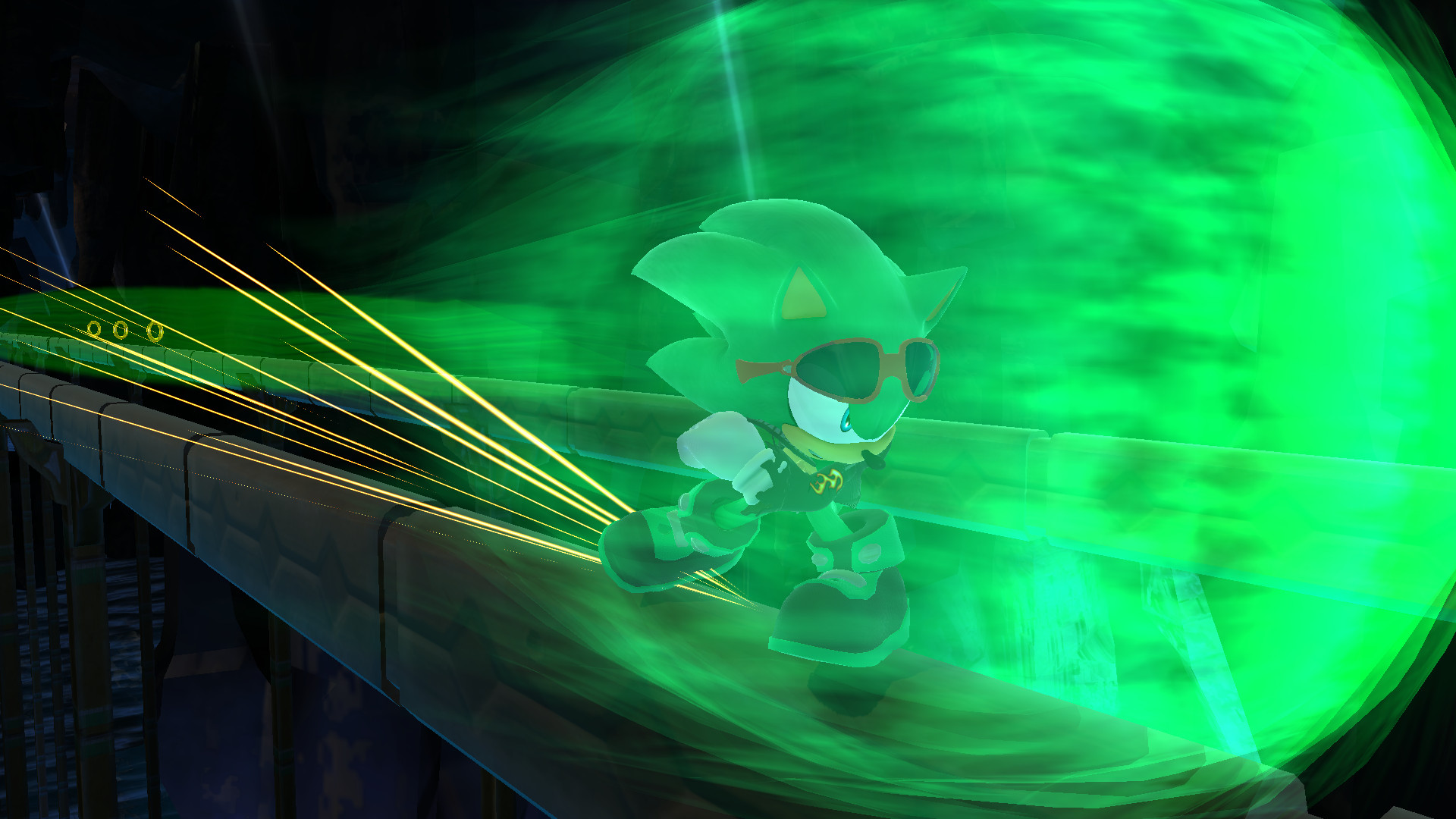 Shadow Style Boost Trail Mod for Sonic Generations (2011) | Gens Mods