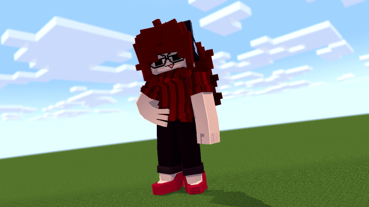 New version GF + GF Minecraft Sprite - V2 Mod for Friday Night Funkin ...