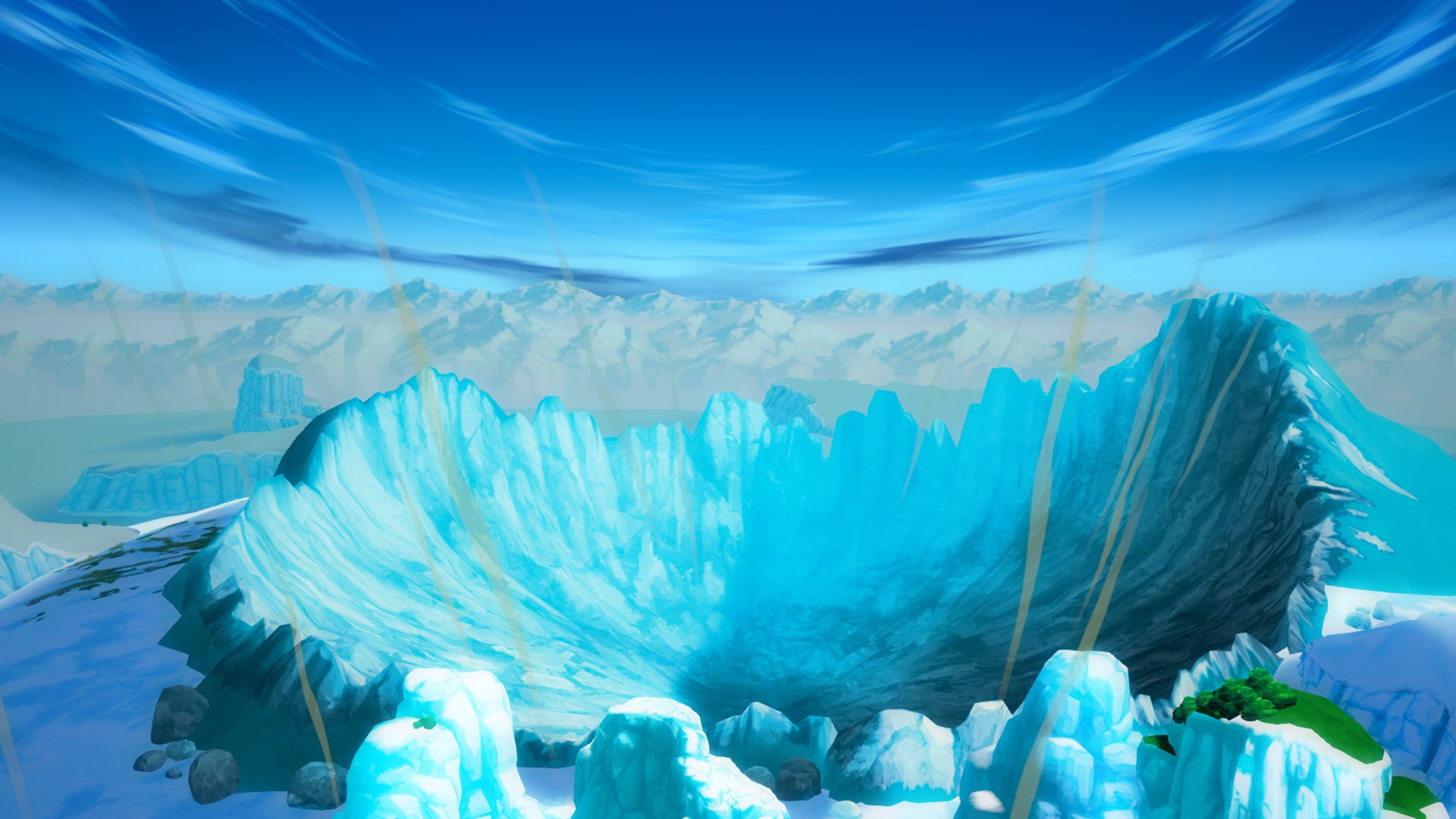 Ice Continent over wasteland Mod for Dragon Ball FighterZ | DB:FZ Mods