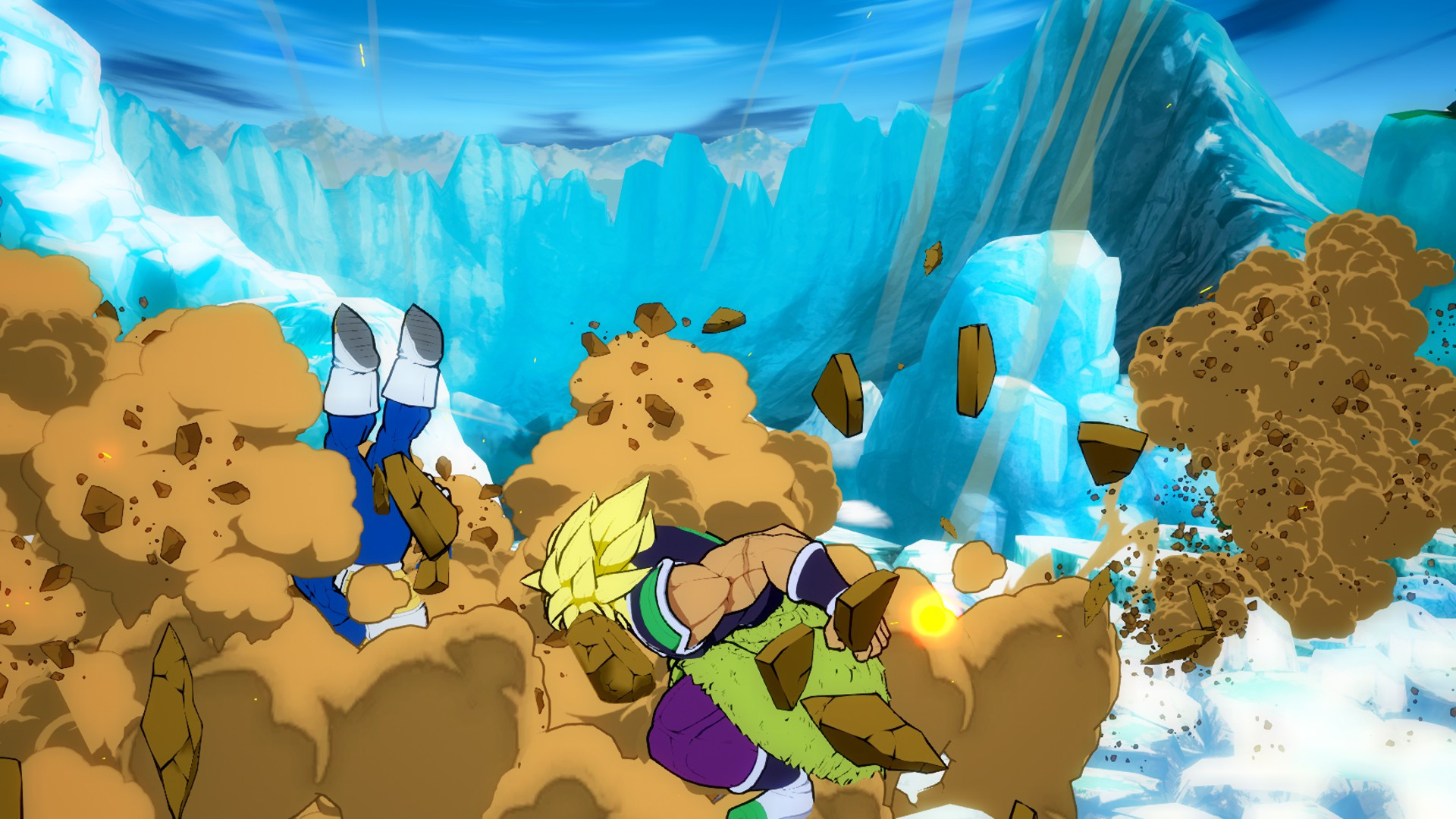 Ice Continent over wasteland Mod for Dragon Ball FighterZ | DB:FZ Mods